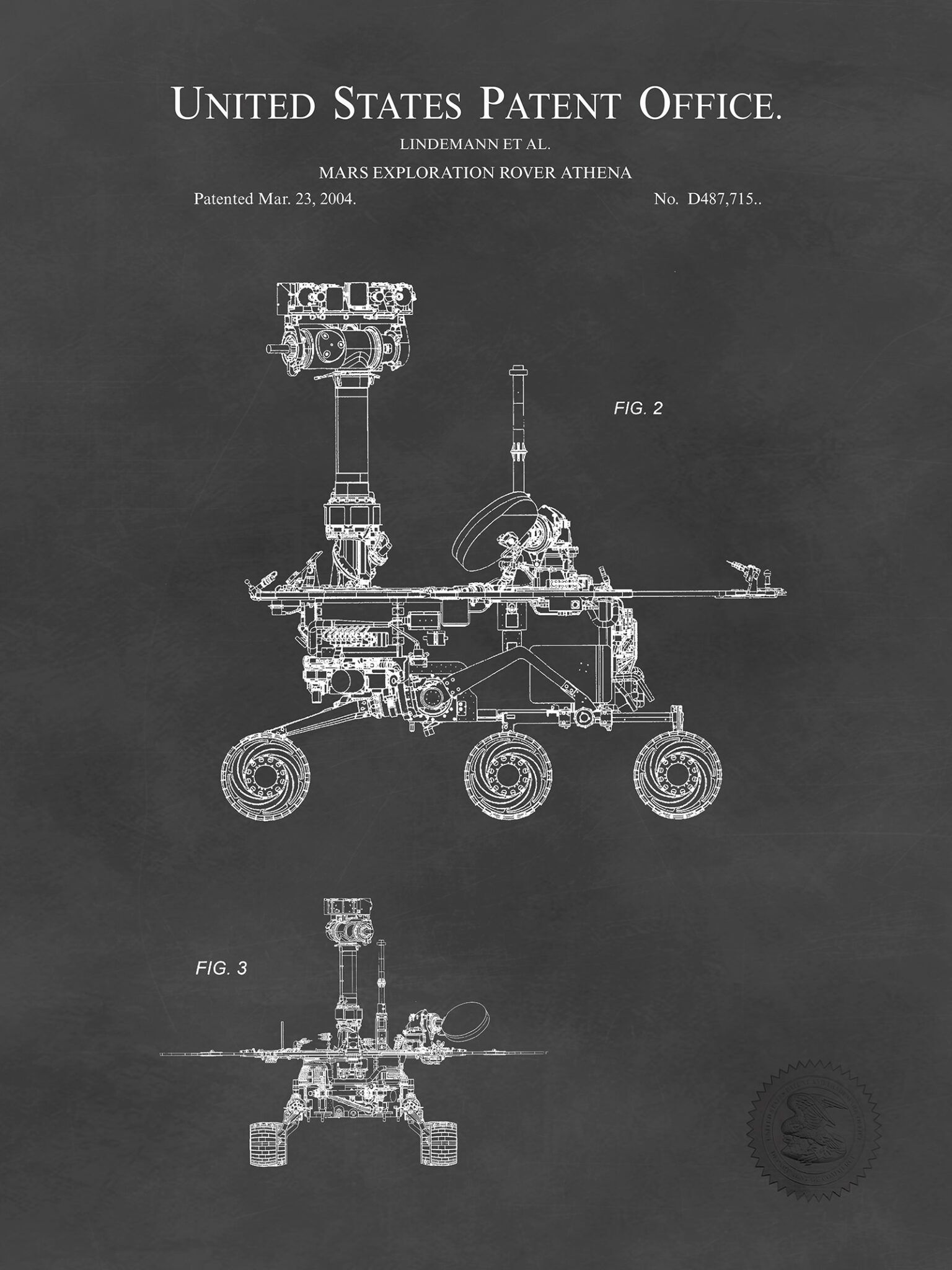 Space Exploration Prints | Significant Patents