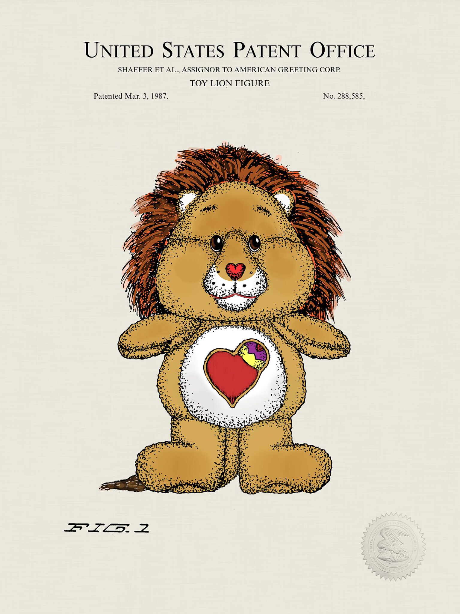 Classic Animation Character Patent Collection